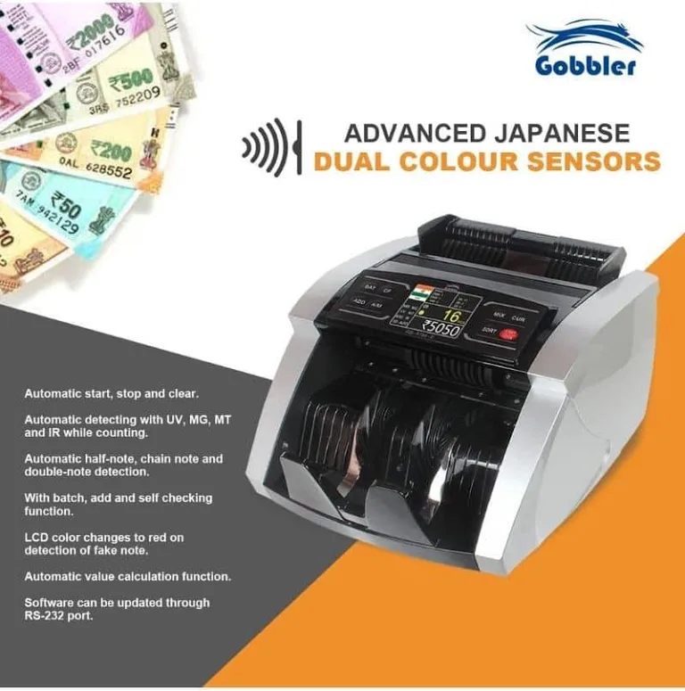 Gobbler GB9788E Mix Note Counting Machine — RAFS Plaza